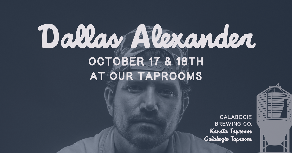 Dallas Alexander LIVE at Calabogie – Calabogie Brewing Co.